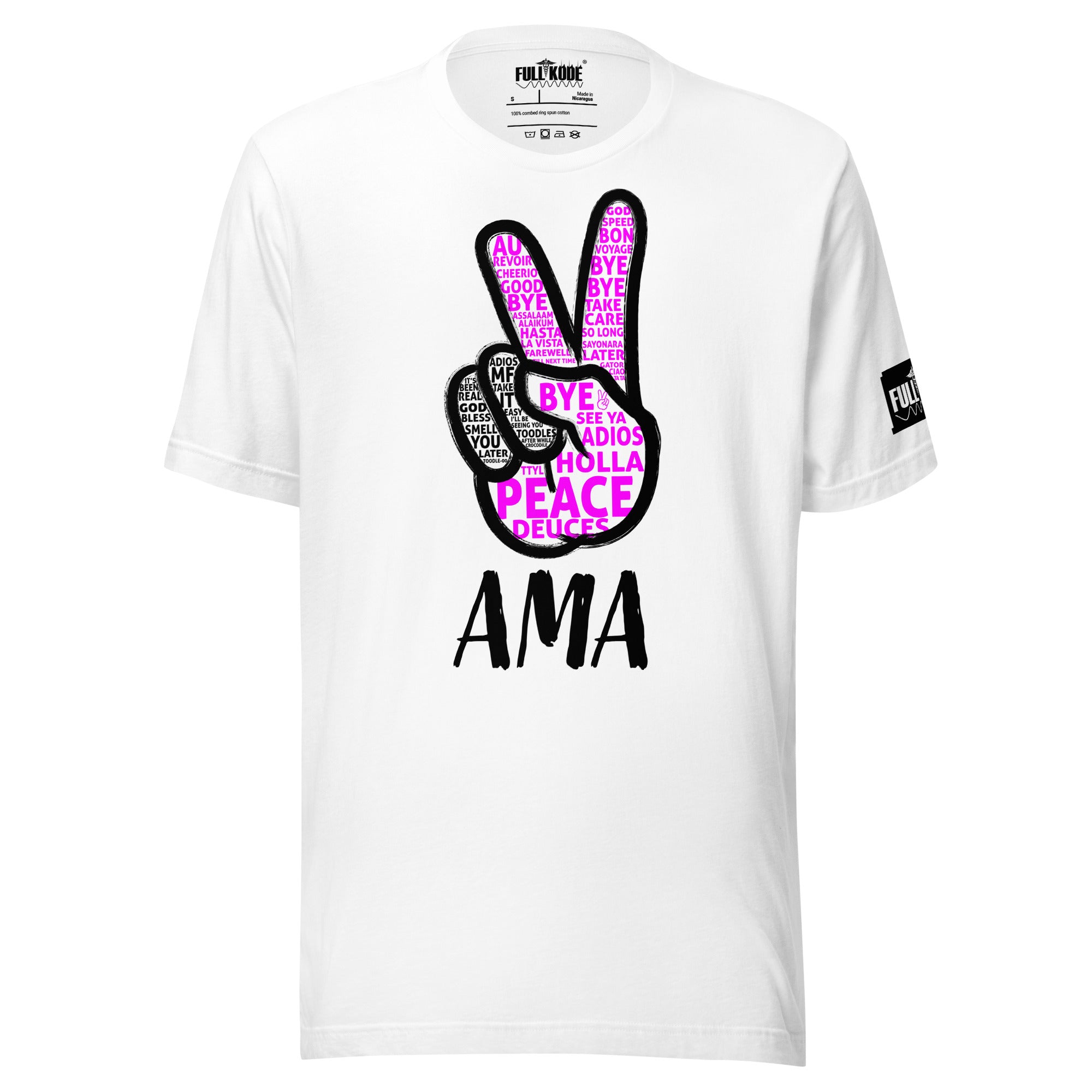 AMA t-shirt – Full Kode